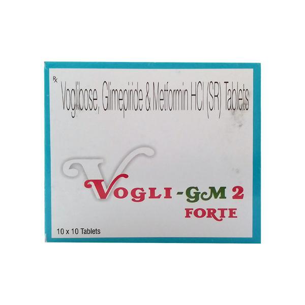 Vogli Gm2 Forte Tablet 10'S : Price, Uses, Side Effects | Netmeds
