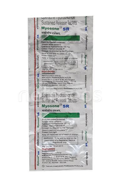 Buy Myosone SR Tablet 10'S Online at Upto 25% OFF | Netmeds
