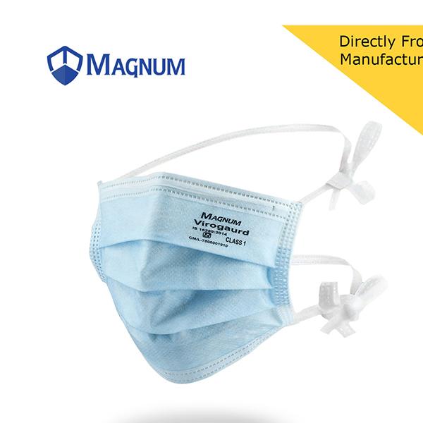 Magnum Viroguard 3 Ply Surgical Face Mask - Earloop 50's Online at Best ...