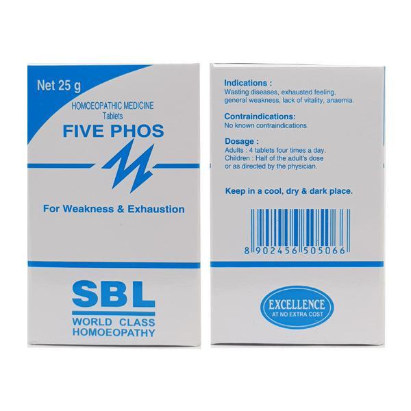 Buy SBL Five Phos Tablet 25 gm Online at Discounted Price | Netmeds