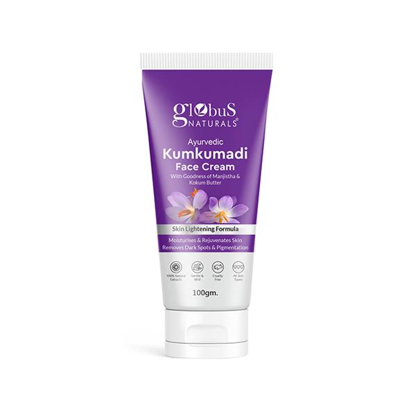 Buy Globus Naturals Ayurvedic Kumkumadi Skin Lightening Face Cream ...