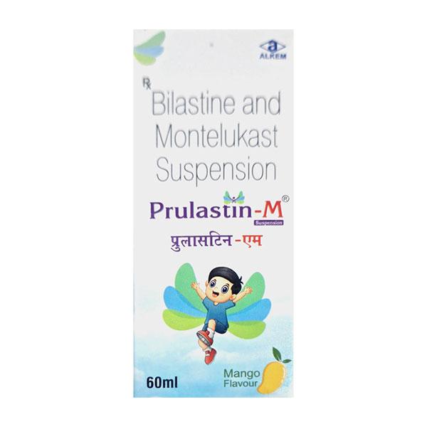 Buy PRULASTIN M MANGO FLAVOUR Suspension 60ml Online | Netmeds