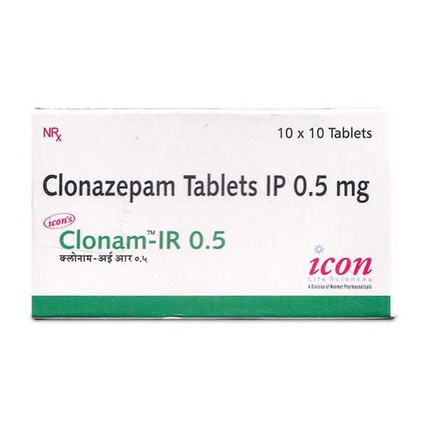 Clonam IR 0.5mg Tablet 10'S - Price, Uses, Side Effects, and ...