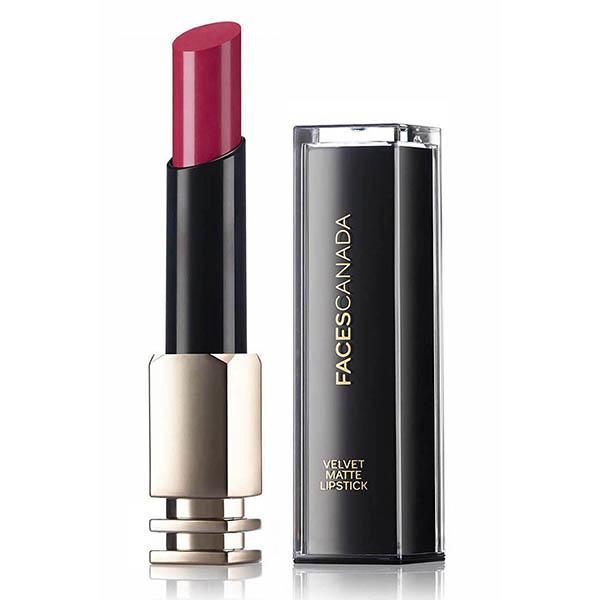 Buy Faces Canada Velvet Matte Lipstick Flaming Pink 21 3.5 Gm Online at ...