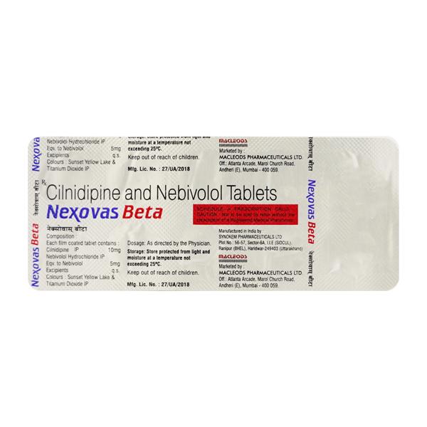 Nexovas Beta Tablet 10'S : Price, Uses, Side Effects | Netmeds