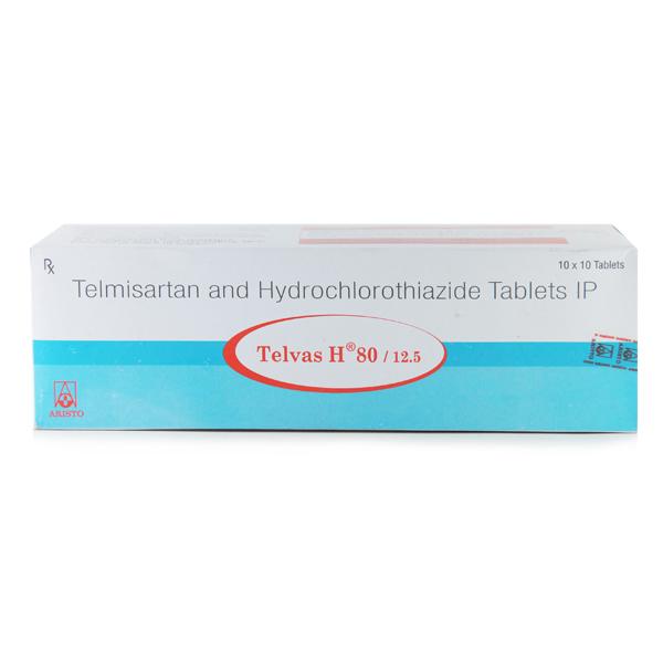 Telvas H 80mg Tablet 10'S : Price, Uses, Side Effects | Netmeds
