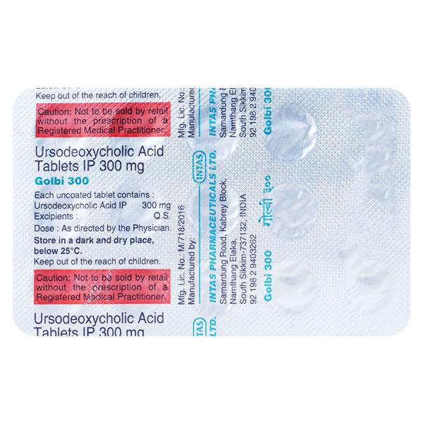 Buy GOLBI 300mg Tablet 15's Online at Upto 25% OFF | Netmeds