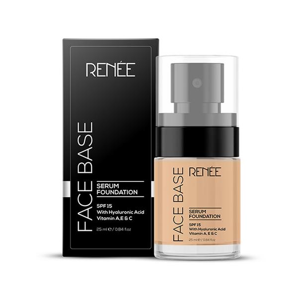Buy Renee Cosmetics Face Base Serum Foundation - 01 Classic 20 ml ...