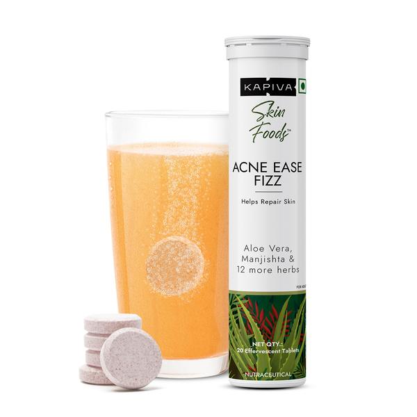 Kapiva Skin Foods Acne Ease Fizz Tablet 80 gm Online at Discounted ...