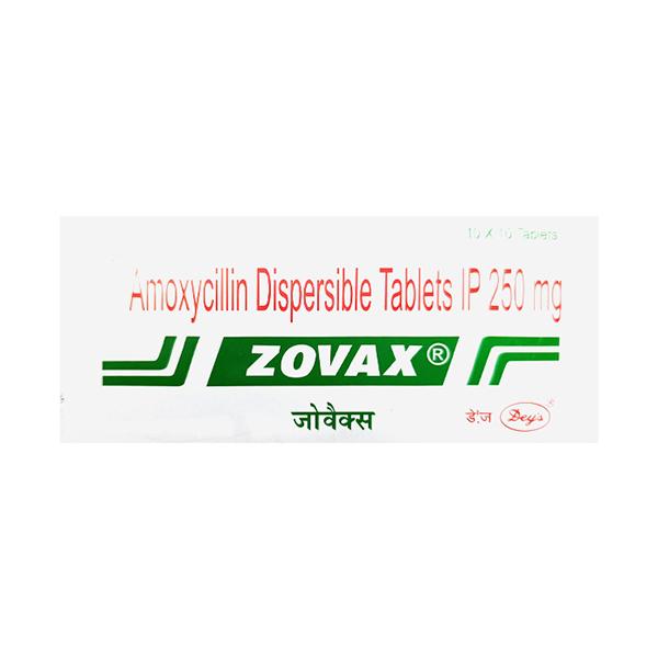 Zovax 250mg Tablet 10'S : Price, Uses, Side Effects | Netmeds