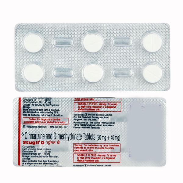 Buy Stugil D Tablet 6'S Online at Upto 25% OFF | Netmeds