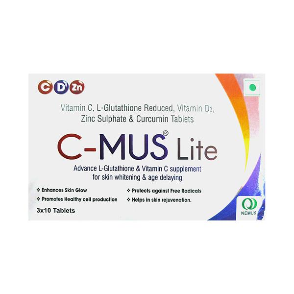C MUS LITE Tablet 10's Price, Uses, Side effects, Substitutes | Netmeds