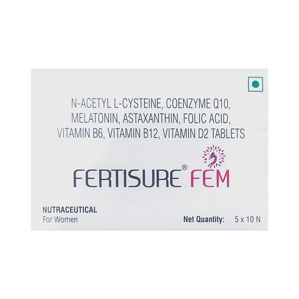 FERTISURE FEM Tablet 10's : Uses, Side Effects, Price | Netmeds