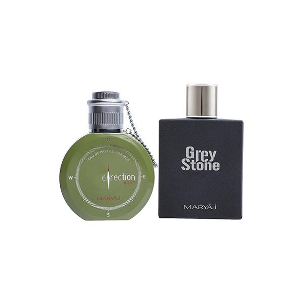 Buy Maryaj Direction West EDP Green Spicy Perfume And Maryaj Grey Stone ...
