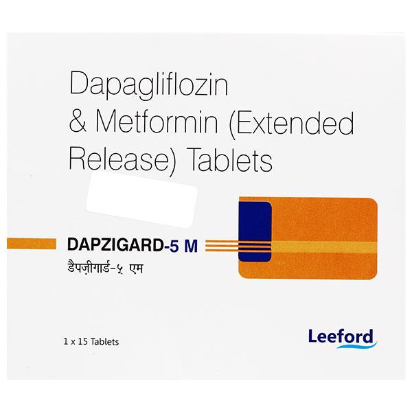DAPZIGARD 5 M Tablet 15's : Price, Uses, Side Effects | Netmeds
