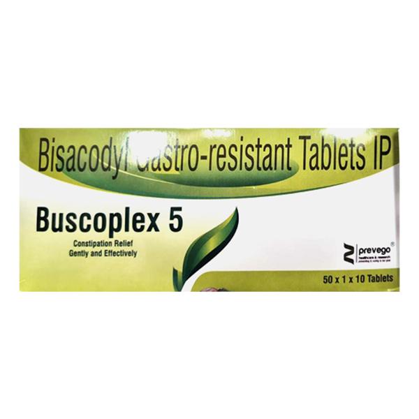 Buy BUSCOPLEX 5 Tablet 10's Online | Netmeds