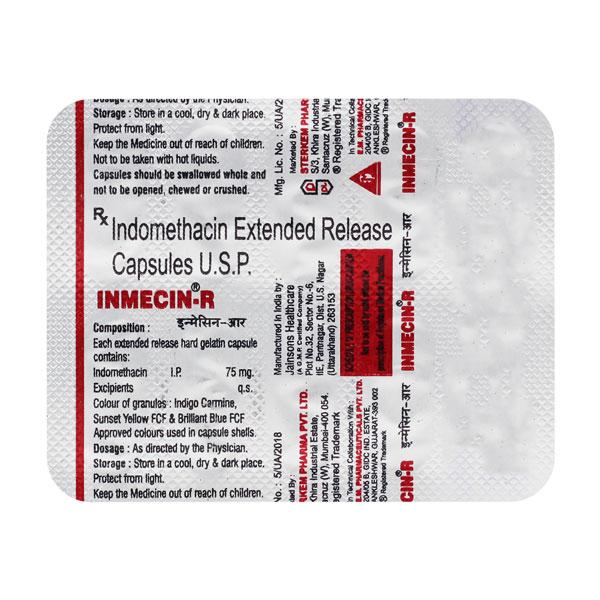 Buy INMECIN R Capsule 10's Online at Upto 25% OFF | Netmeds