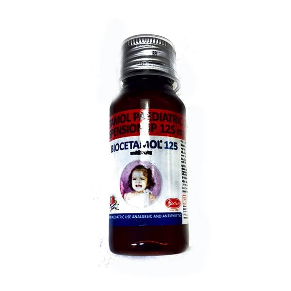 Buy BIOCETAMOL STRAWBERRY FLAVOUR 125 Oral Suspension 60ml Online at ...