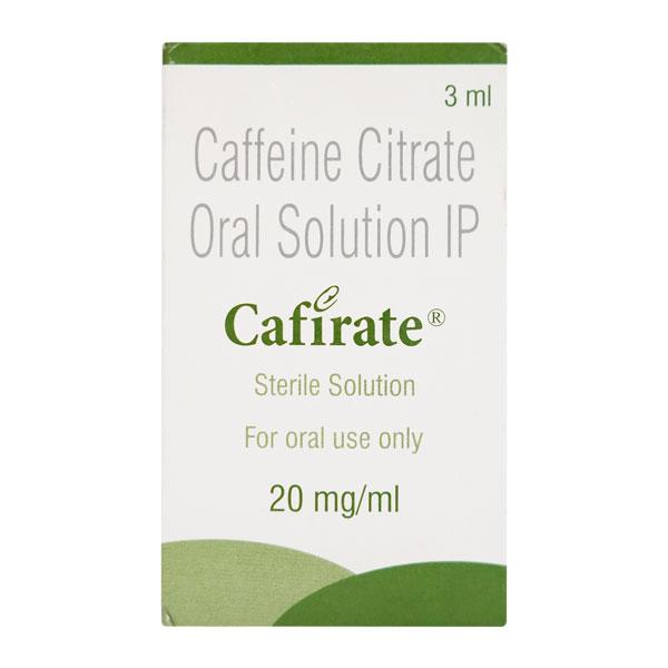 Cafirate Oral Solution 3ml Price, Uses, Side effects, Substitutes | Netmeds