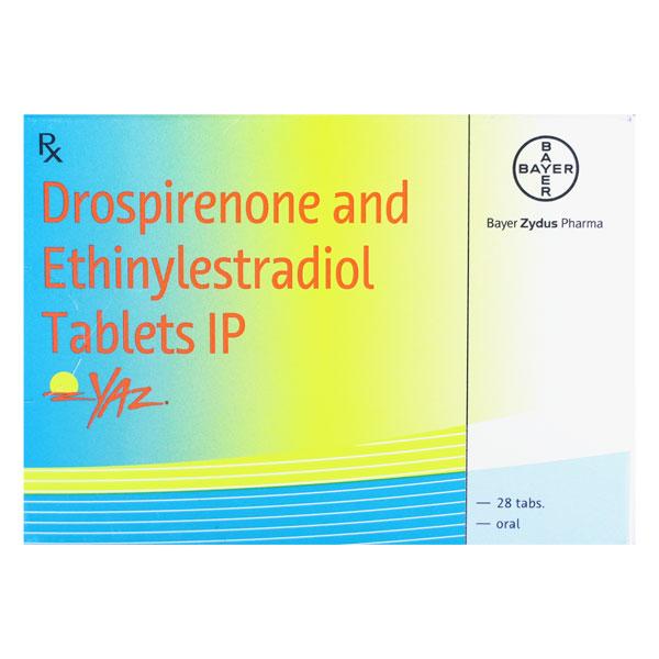 Buy YAZ Tablet 28'S Online at Upto 25% OFF | Netmeds