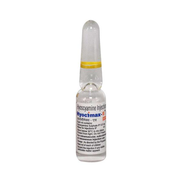 Buy Hyocimax S Injection 1ml Online at Upto 25% OFF | Netmeds
