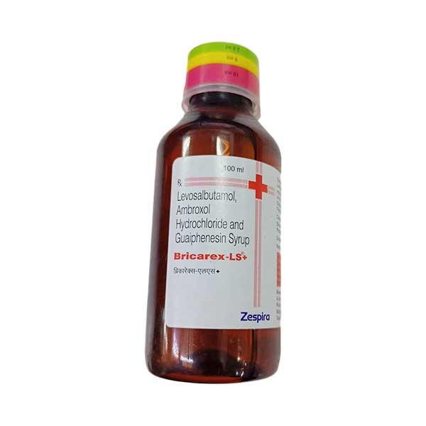BRICAREX LS + Syrup 100ml Price, Uses, Side effects, Substitutes | Netmeds