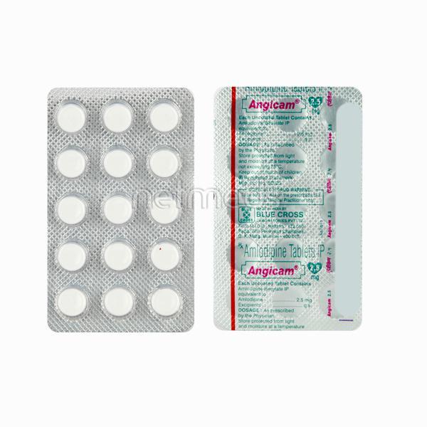 Angicam 2.5mg Tablet 15'S : Price, Uses, Side Effects | Netmeds