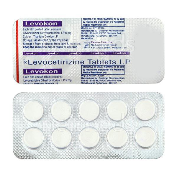 Buy Levokon Tablet 10'S Online at Upto 25% OFF | Netmeds