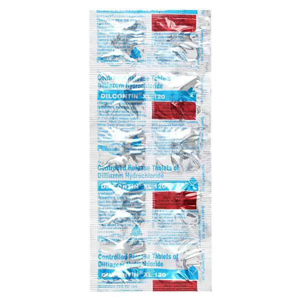 Buy Dilcontin XL 120mg Tablet 10'S Online at Upto 25% OFF | Netmeds