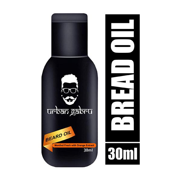 Buy Urban Gabru Beard Oil - Menthol Fresh with Orange Extract 30 ml ...