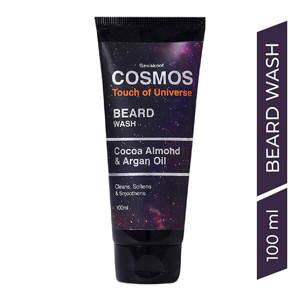 Buy Cosmos by Bewakoof Beard Wash Powered By Cocoa Almond and Argan Oil ...
