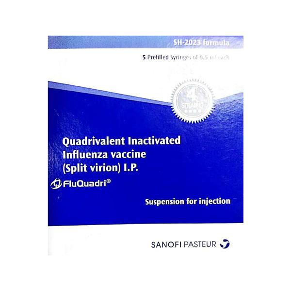 Fluquadri Injection(Pfs) 0.5ml Price, Uses, Side effects, Substitutes ...