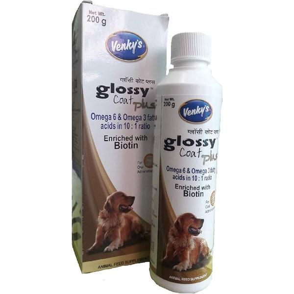 Buy Venkys glossy coat plus Animal Feed Supplement 200 ml Online at ...