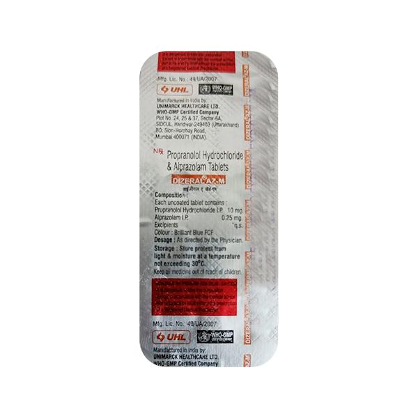 DIZERAL AZ M Tablet 10's - Price, Uses, Side Effects, and Substitutes ...