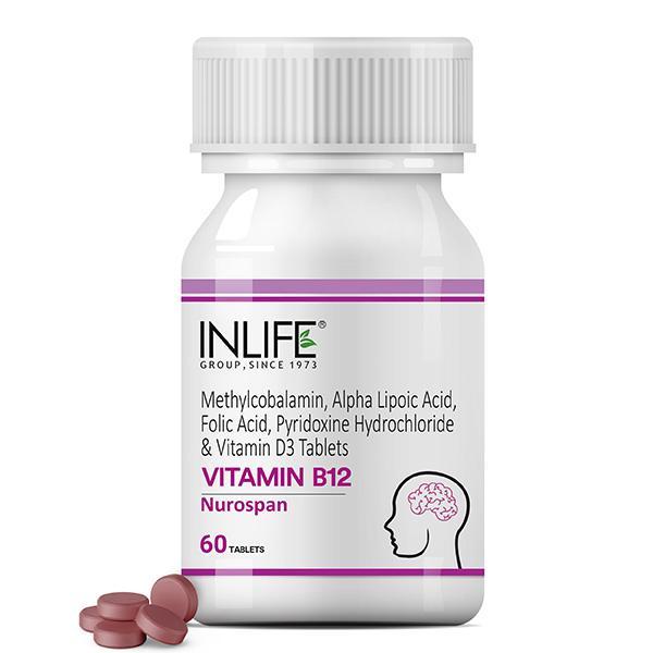INLIFE Vitamin B12 Tablets 60's - Benefits, Dosage, and Safety ...