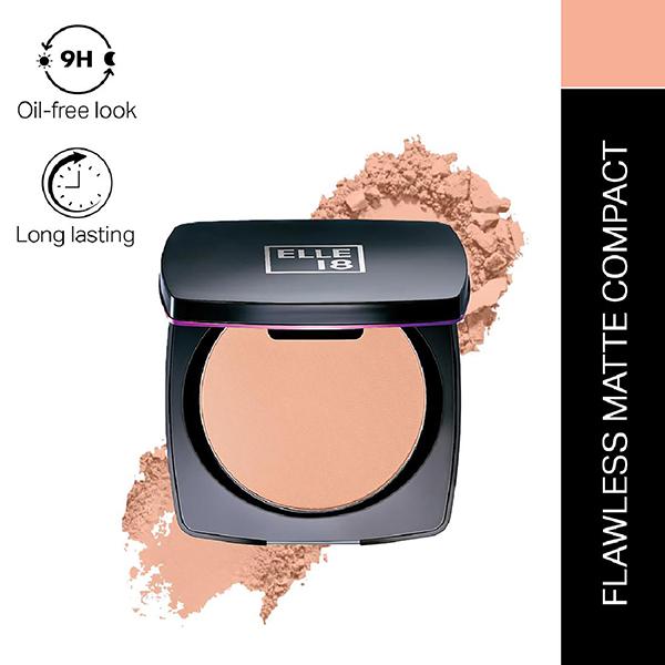 Buy Elle 18 Lasting Glow Compact 3, Shell 9 gm Online at Best Price ...