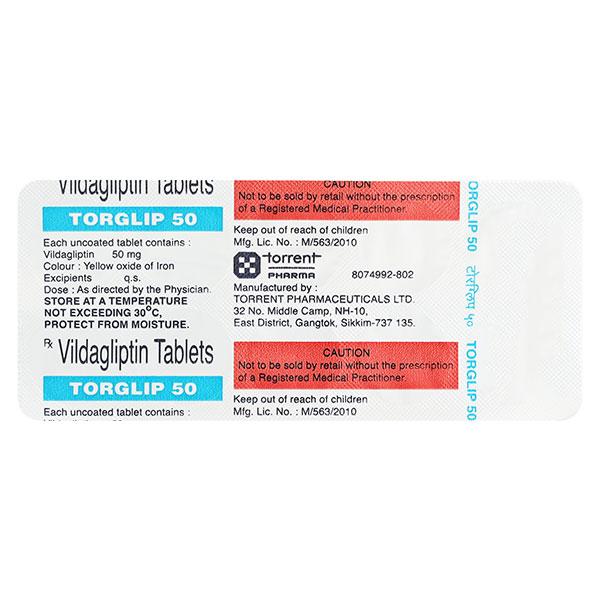 TORGLIP 50mg Tablet 10's : Price, Uses, Side Effects | Netmeds