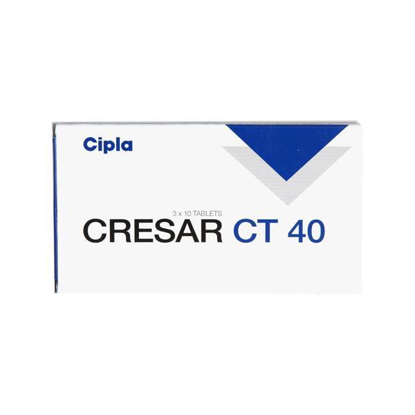 Cresar CT 40/12.5mg Tablet 10'S Price, Uses, Side effects, Substitutes ...
