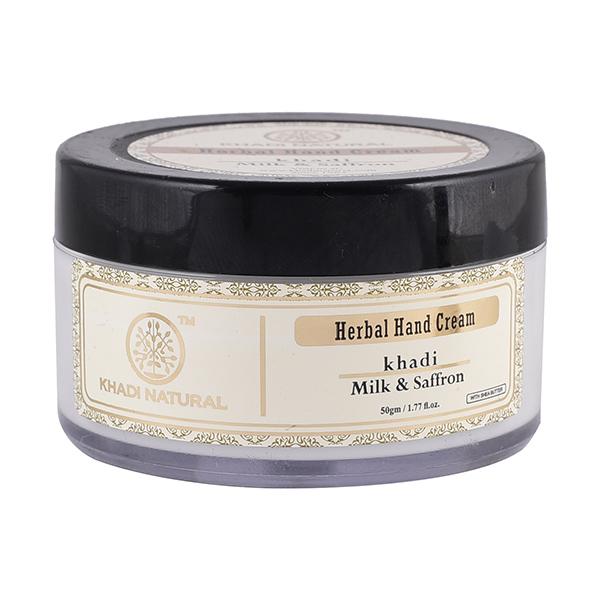 Buy KHADI NATURAL MILK & SAFFRON HAND CREAM 50gm 50 gm Online at ...