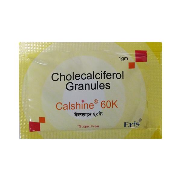 Buy Calshine 60K Sachet 1gm Online at Upto 25% OFF | Netmeds