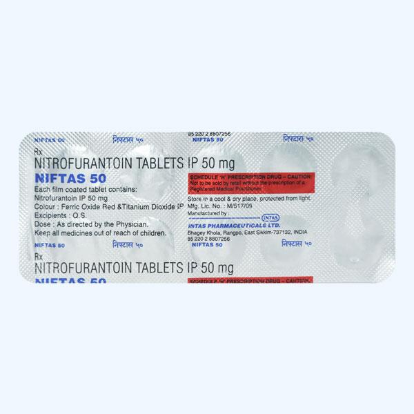 Niftas 50mg Tablet 10'S Price, Uses, Side effects, Substitutes | Netmeds