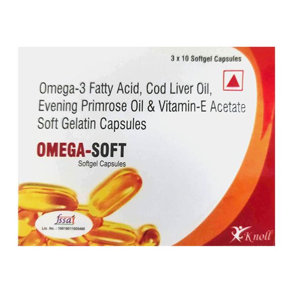 OMEGA SOFT Softgel Capsule 10's