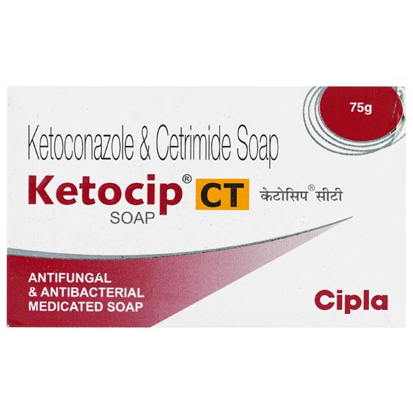 KETOCIP CT Soap 75gm Price, Uses, Side effects, Substitutes | Netmeds