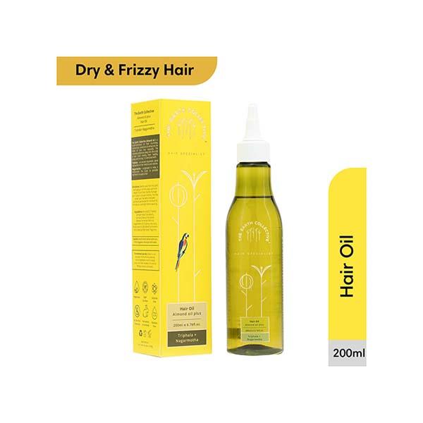 Buy The Earth Collective Hair Oil - Almond Oil Plus 200 ml Online at ...