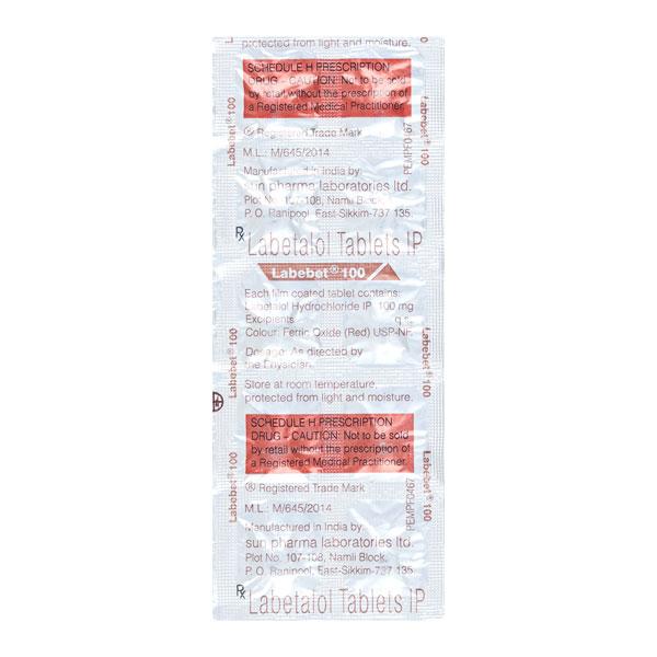 Labebet 100mg Tablet 10'S : Price, Uses, Side Effects | Netmeds