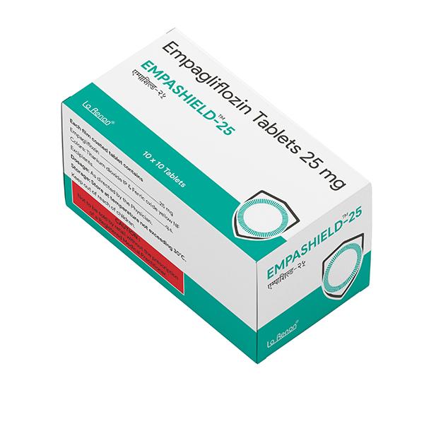 Buy EMPASHIELD 25 Tablet 10's Online | Netmeds