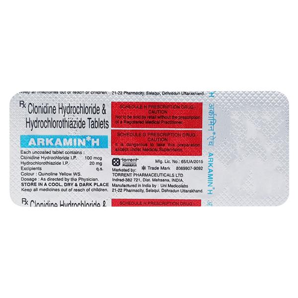 Arkamin H 20mg Tablet 10'S - Buy Medicines online at Best Price from ...