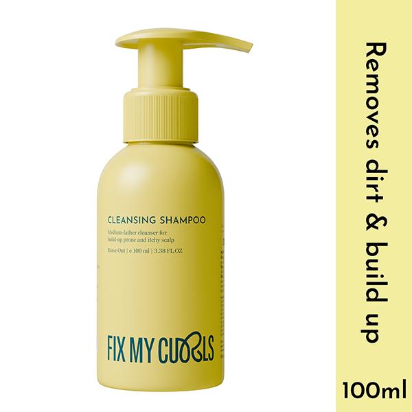 Buy Fix My Curls Cleansing Shampoo for Curly, Wavy, Frizzy Hair ...