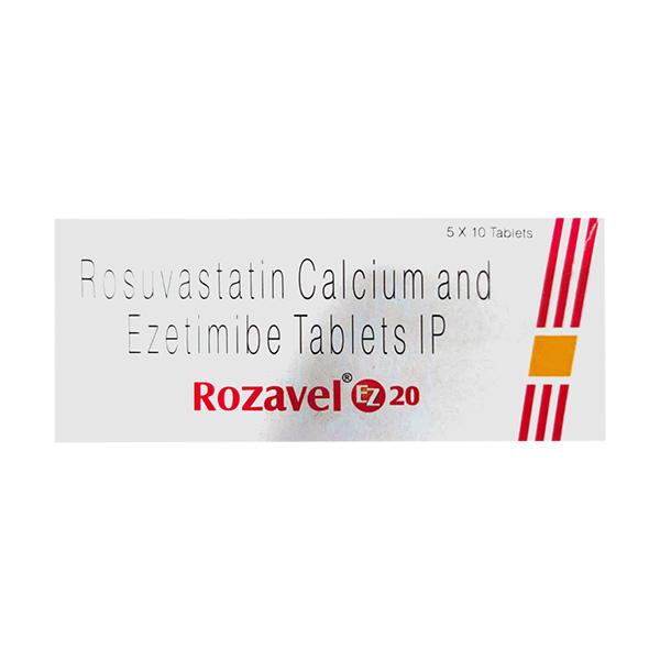 ROZAVEL EZ 20 Tablet 10's : Price, Uses, Side Effects | Netmeds