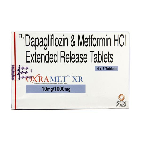 Oxramet XR 10/1000mg Tablet 7'S - Price, Uses, Side Effects | Netmeds
